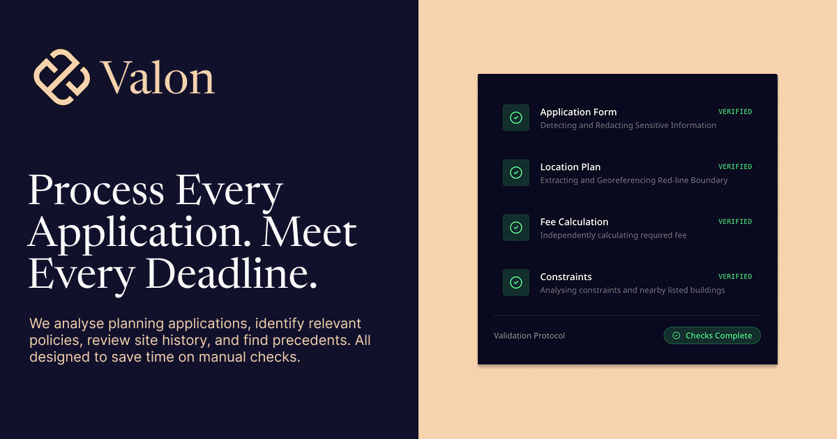 Valon | AI for Planning Departments